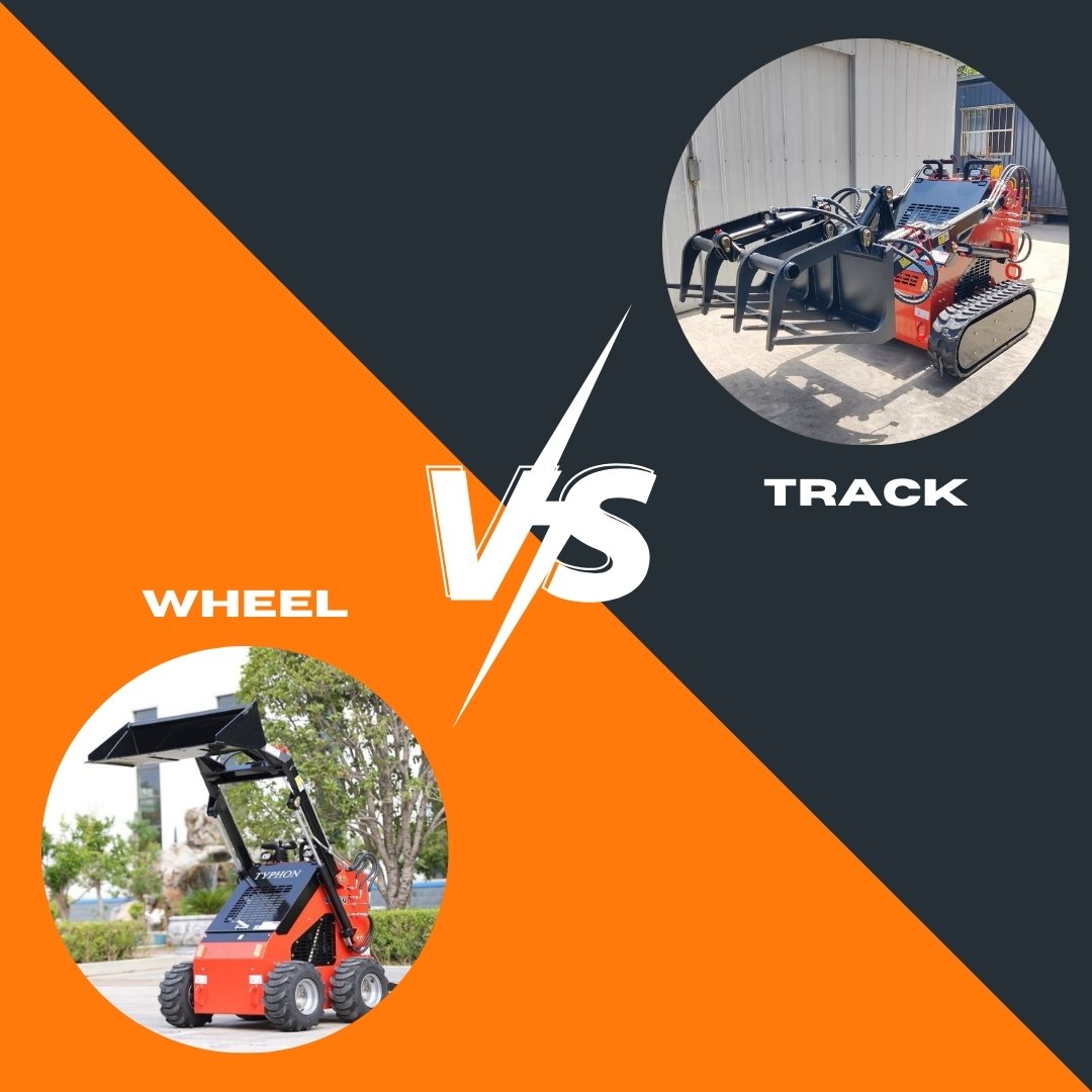 Track vs. Wheel Skid Steer: Choosing the Right One for Your Project